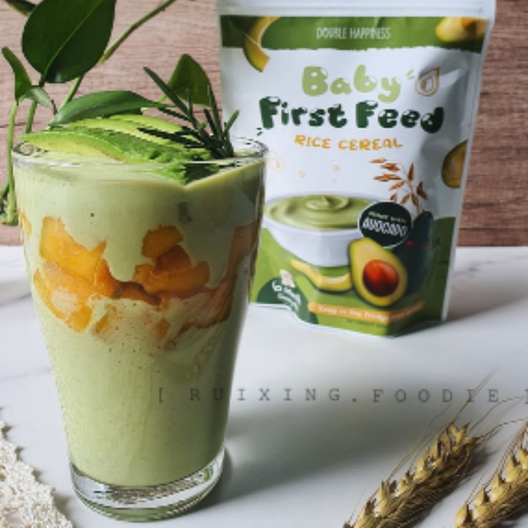 Mango Avocado Rice Cereal Smoothie – Double Happiness Asia Foods